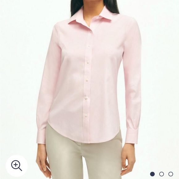 Brooks Brothers | Tops | Nwt Brooks Brothers Womens Size Classic Fit Pink Button Down Shirt ...